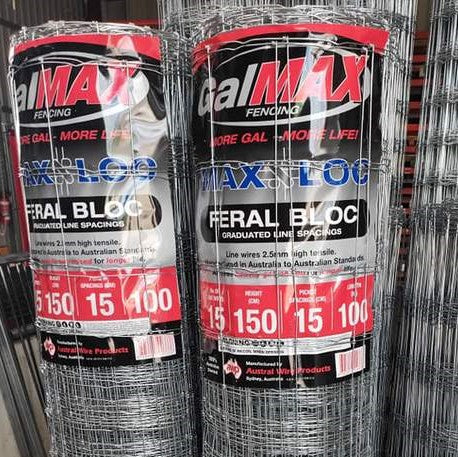 Feral Bloc | Height 1500 | Vertical spacing 15cm – Townsville Steel & Wire